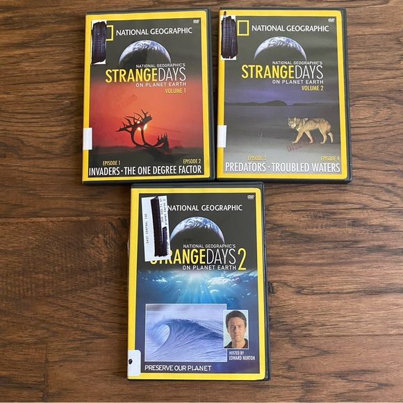 Media | Bogo National Geographic Strange Days Dvd Bundle | Poshmark